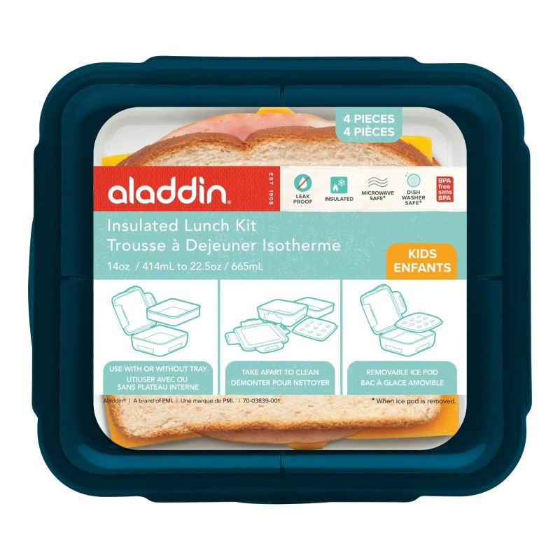 Aladdin Crave Kids Insulated Sandwich Kit - Yalıtımlı Çocuk Sandviç ...