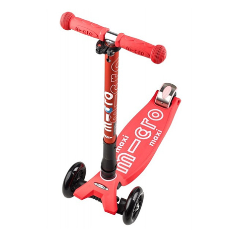 Micro Maxi Deluxe with Folding T-Bar - Bright Coral (Kırmızı) - MCR.MMD028