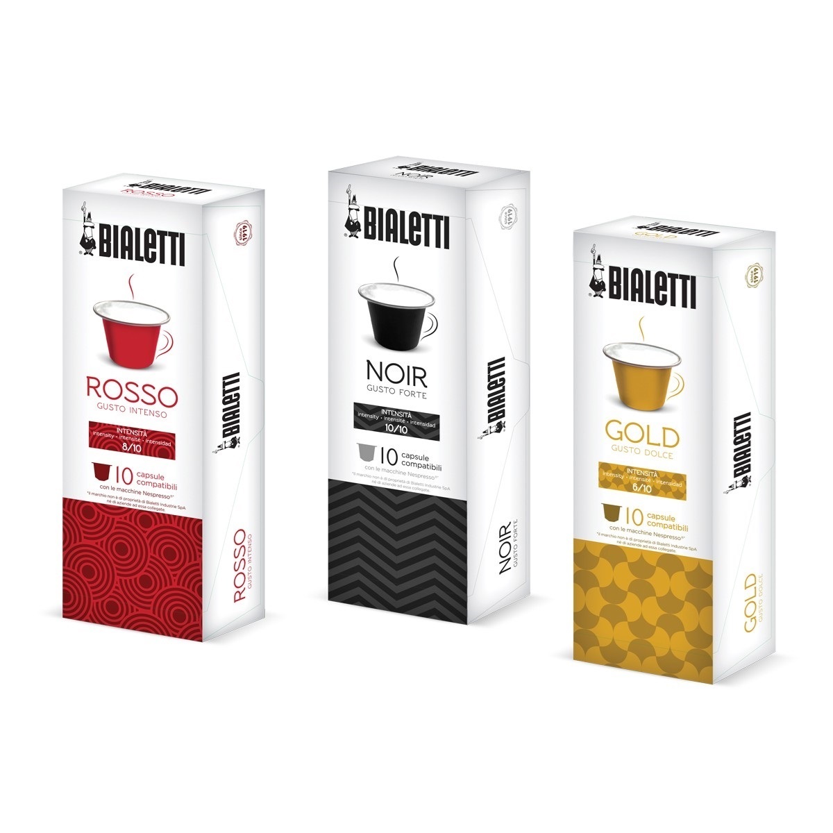 Bialetti kalitesiyle %100 Doğal Kahve Çekirdeklerinden Nespresso uyumlu ...