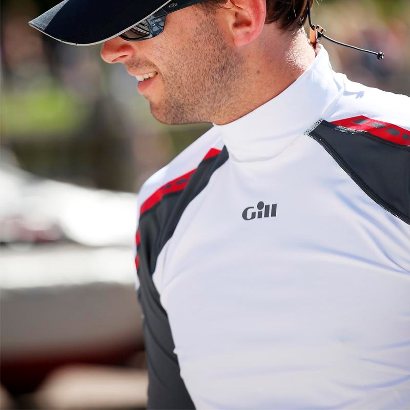 Gill UV Rash Vest - SS (Short Sleeve) - White - 4424