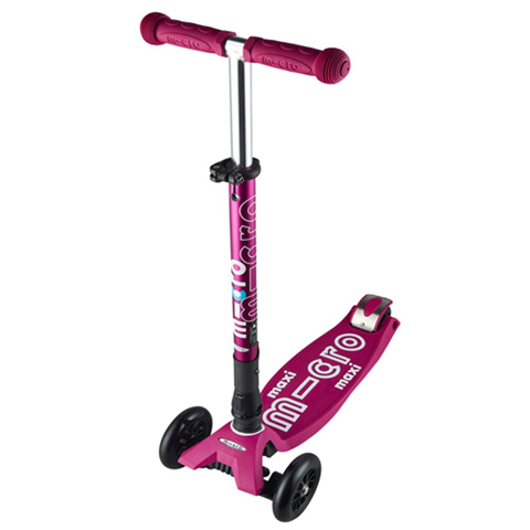 Micro Maxi Deluxe with Folding T-Bar - Berry Red (Merry) - MCR.MMD063