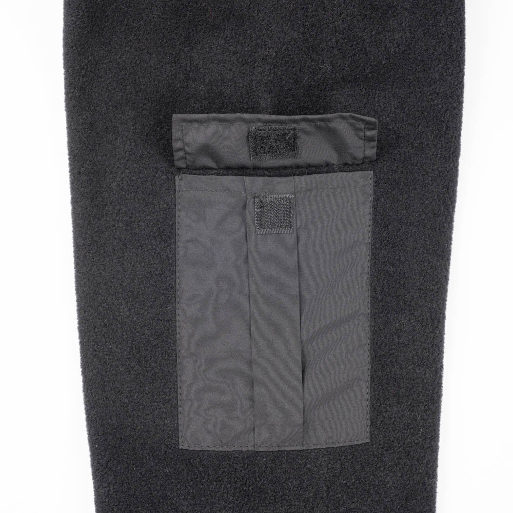 Puhu Erkek Kapüşonlu Polar Sweatshirt - Black- PUH060