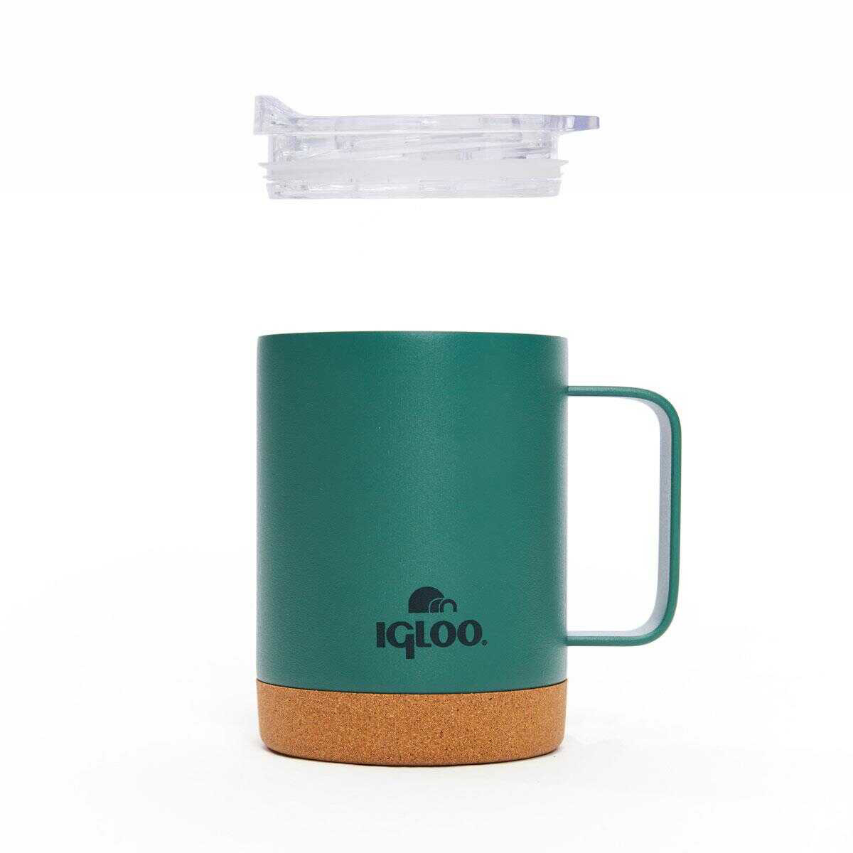 Igloo Cork Mug - Klasik Kamp Bardağı 0.35 Litre - Yeşil - 205696-Yesil