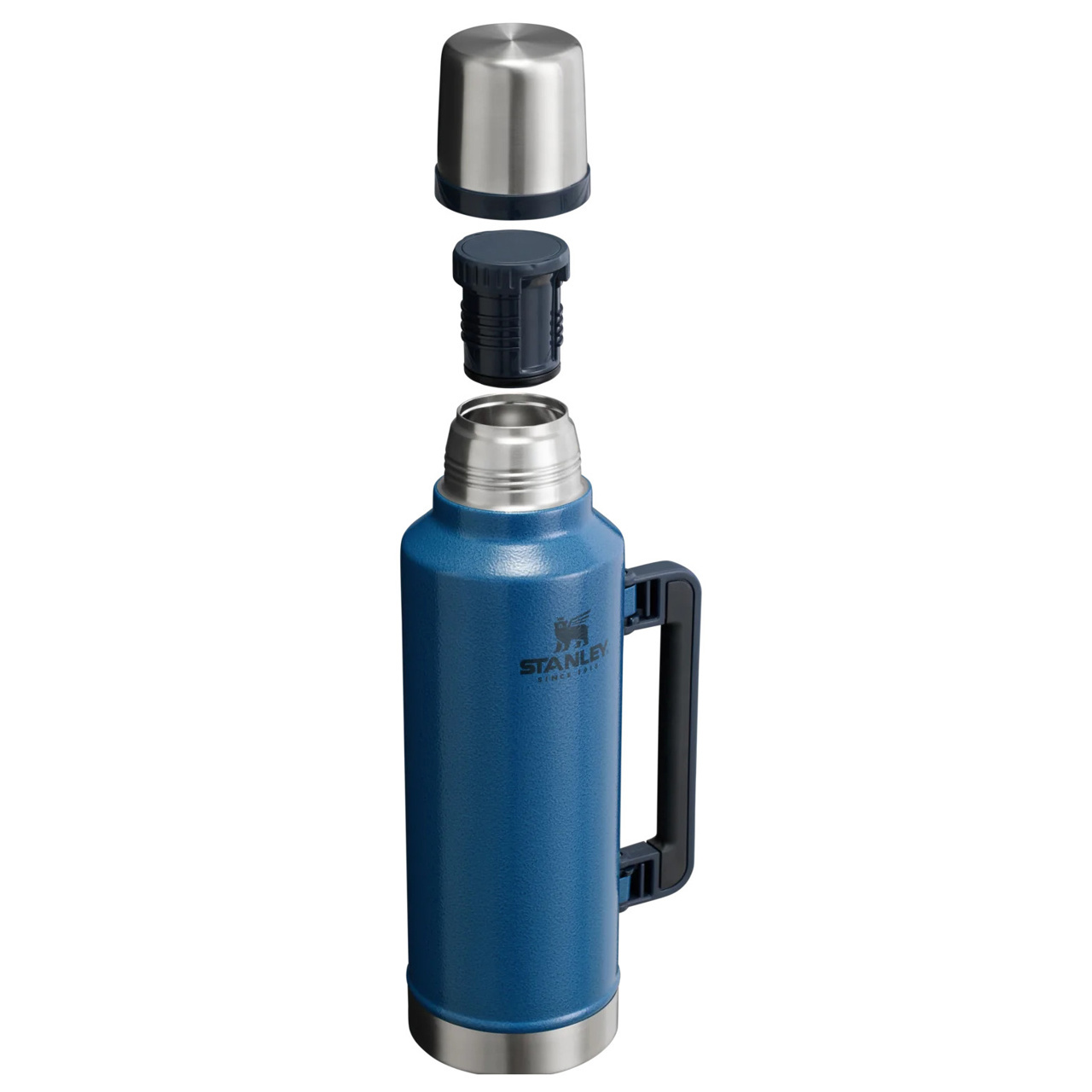 Stanley 1.9L Classic Legendary Bottle Hammertone Lake - Mavi Termos 1.9 Litre - 10-07934-078